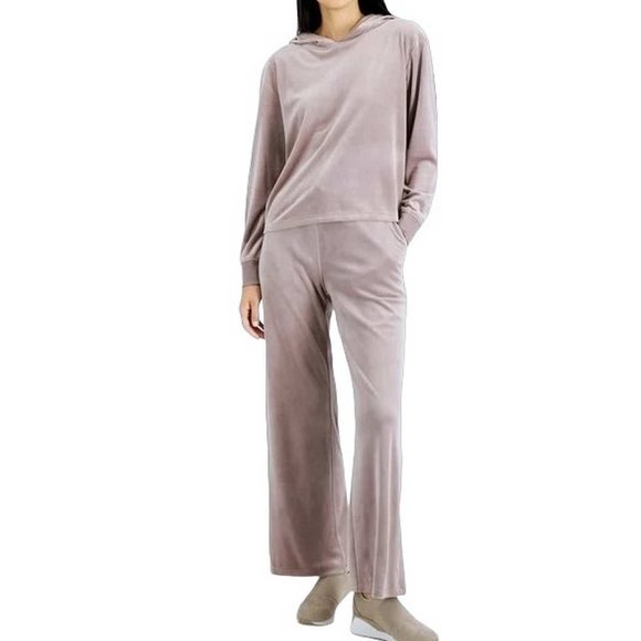 Alfani | Intimates & Sleepwear | Alfani Long Sleeve Hooded Velour ...